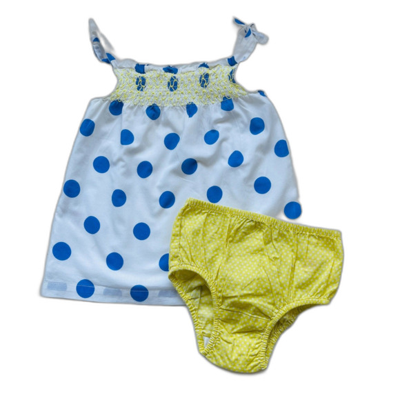 Baby Boden | Matching Sets | Baby Boden Polka Dot Smoked Dress Bloomers ...